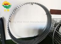 China 900mm hot dipped security concertina wire border wire fence for sale