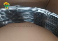 China Galvanized ASTM Security Concertina Barbed Wire Anti Climb 500mm Cbt-60 for sale