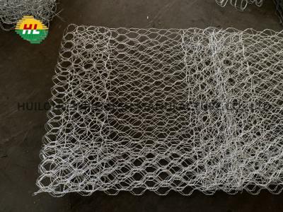 China Heavy Galvanized  Gabion 6x8cm 2.2/2.7mm 6x2x0.3m for sale