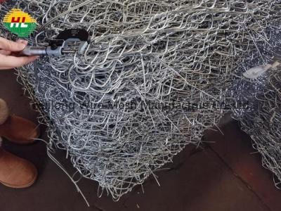 China 2*1*1m Gabion Wire Mesh Basket For River Construction Project for sale