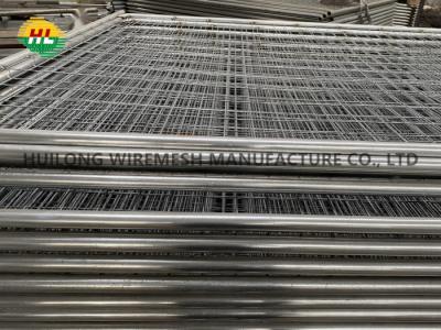 China Lightweight Anti Climb Temporary Fence Panel 2400x2100mm Standard With Foot for sale