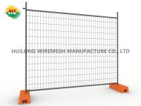 China Heavy Duty Anticlimb 2.4m X 2.1m Mesh Temporary Fence For Construction Site for sale