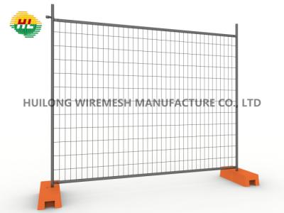 China Heavy Duty Anticlimb 2.4m X 2.1m Mesh Temporary Fence For Construction Site for sale