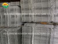 China 3000mm High V Mesh Wire Fence 2500mm Width Kit Electro Galvanized for sale