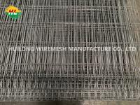 China 3000mm High V Mesh Wire Fence 2500mm Width Kit Electro Galvanized for sale