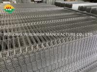 China Galvanized Iron Wire 5 Foot Welded Mesh Fence Panel High Level Security for sale