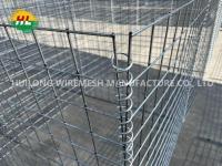 China Galfan Coated Sand Filled Bastion Hesco Welded Retaining Wall for sale