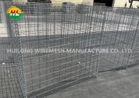China Hesco Explosion Proof Defensive Barriers Wall Filled With Sand For Blast Mitigation for sale