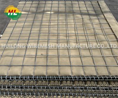 China Geotextile Lined Hdpe Hesco Defensive Barriers Galvanized Earth Filled  Protection for sale