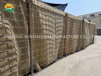 China 1x1x5m Hesco Barrier Blast Wall Mesh Size 80x80mm For Fortifications Defense for sale