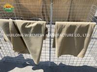 China Heavy Galvanized Hesco Defensive Barriers 4mm 50x50mm Wall for sale