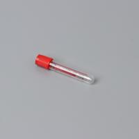 China 8ml 9ml Clot Activator Tube Red Glass PET Clot Activator Blood Collection Tube for sale