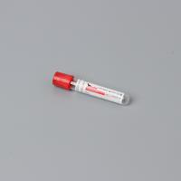 China 8ml 9ml Clot Activator Tube Red Glass PET Clot Activator Blood Collection Tube for sale