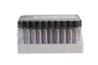 China Glass Or PET Sodium Fluoride Glucose NaF Tube 10ml Glucose Grey Top Blood Test for sale