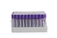 China Purple K2 EDTA K3 EDTA Tube Whole Blood Collection Glass 10 Ml EDTA Tubes for sale