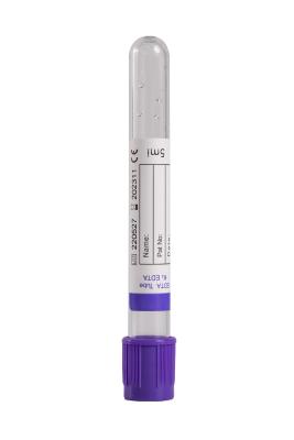 China Anticoagulant EDTA Blood Collection Tube with Bionic Active Membrane and Micro-Spray Technology in 13*75mm Size for sale