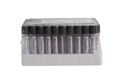 China 16*100mm Grey Vacuum Blood Test Tube with Composite Antimony System Technology in Grey for sale