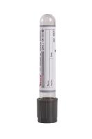 China 16*100mm Grey Vacuum Blood Test Tube with Composite Antimony System Technology in Grey for sale
