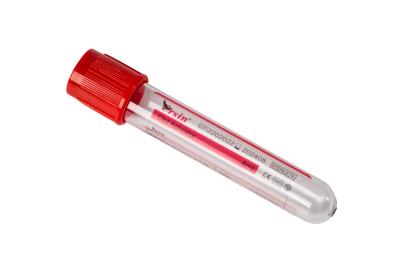 China Red-Top Vacuum Blood Tubes with Rapid Clotting and Used In Blood Bank Or Serology Related Tests for sale