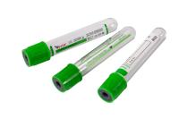 China Disposable Green Top Lithium Heparin Blood Tube for Plasma Collecting Small-Volume Samples (1ml, 2ml) for sale