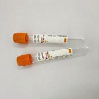 China Vacuum Blood Test Tube with Clot Activator & Gel for Emergency Testing for sale
