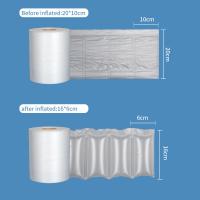 China Recycled Air Cushion Film , HDPE Inflatable Air Packaging Protective Bubble Wrap for sale