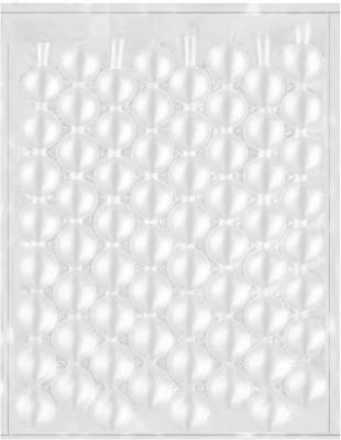 China Length 50m 100m Inflatable Bubble Wrap Lightweight Multipurpose for sale