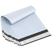 China Recyclable White Mailer Shipping Bags Heat Sealable Water Resistant for sale