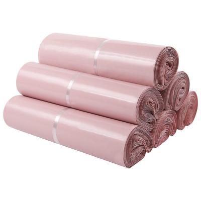 China Nontoxic Pink Mailer Shipping Bags Recyclable Lightweight Durable for sale