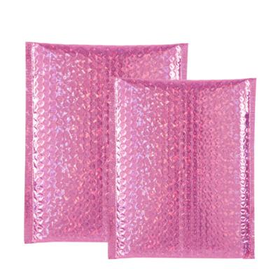 China Polyethylene Bubble Mailer Bag Envelope 15X25CM In White Red  Black Grey Blue Silver for sale