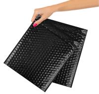 China Polyethylene Lined Bubble Mailer Bag With Peel Seal Closure For Durable Envelopes for sale