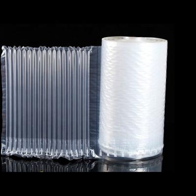 China Practical Nontoxic Bubble Cushioning Wrap Roll , Shockproof Air Column Cushion Bag for sale