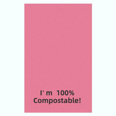 China Nontoxic Compostable Shipping Bags Waterproof Practical Pink Black Color for sale