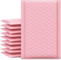 China Tear Resistant Bubble Mailer Bag Bulk Pink Grey Blue Silver Padded Protection for sale