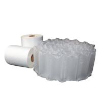 China Blue Large Bubble Wrap Rolls Sealing Handle Heat Seal Packaging for sale