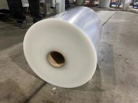 China Smooth Surface Heat Shrink Wrap Roll Thickness Range 0.02-0.03mm for sale