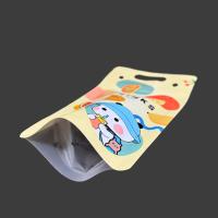 China 500 ml Custom Design Summer Iced Cold Drink Pouch Bags with Stand Up Bottom Zipper and Hanging Holes for Birthday Party for sale