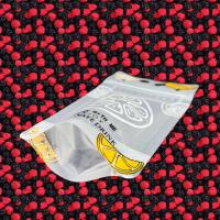 China Custom Heavy Duty Hand-Held Matte Translucent Reclosable Stand Up Plastic Drink Pouches Bags with Zipper and Straws for sale