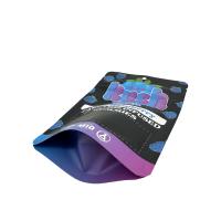 China Stand Up Childproof Ziplock Pouches Mylar Weed Bags With Aluminium Foil Lined For 3.5 Grams Of Weed Candies for sale