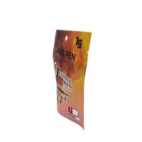 China Aluminium Foil Lined 1 g Custom Child Resistant Mylar Bags Ziplock  Matte Surface for sale