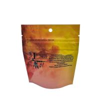 China Aluminium Foil Lined 1 g Custom Child Resistant Mylar Bags Ziplock  Matte Surface for sale