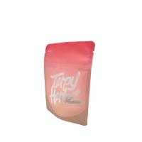 China Gradient Color Plastic Resealable Holographic Bags Child Resistant For Candy Gummies Herbs Packaging for sale