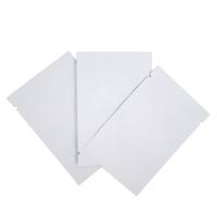 China Aluminum Foil Liined Flat 3 Side Seal Vacuum Seal Matte White Mylar Bags Pouch for Food, Snack, Accessories Packaging for sale