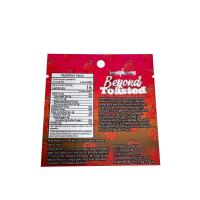 China Bottom Open Spot Glossy UV Print Foil Coated Flat 1g Custom Mylar With Hanging Hole For Weed Cookies Candies for sale