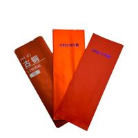 China Air Tight Light Proof Matte Side Gusset Bag Aluminium Foil Laminated  Loose Leaf Tea Bags for sale