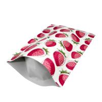 China Brightly Printed Foil Coated Waterproof Kraft Paper Stand Up Pouch with Zipper for Food Packaging for sale