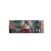 China 4 Grams Holographic Fin Seal Pouch with Jagged Tear Notch on Top Bottom for Milk Chocolate Bar Mushrooms Candy Packaging for sale
