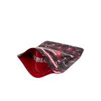 China 3.5 Custom Digital Printed Ziplock Top Foil Lined Stand Up Mylar Bags for Cherry Flavor Candy Gummies Packaging for sale