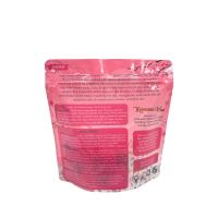 China Customized Plastic Digital Printed Resealable Stand Up Pouches with Clear Window for Face Cream Packaging for sale