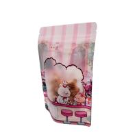 China Cartoon Design Customized Stand Up Zipper Bags For Food Packaging With Window for sale